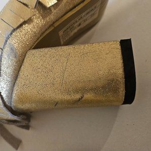 Irregular Choice | Shoes | Irregular Choice Gold Fringe Loafer Style ...